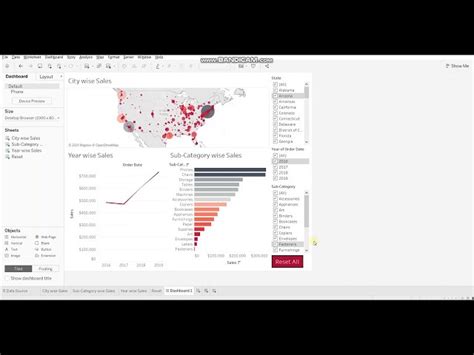 Clearing Action Filters In Tableau
