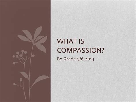 Compassion Pptx