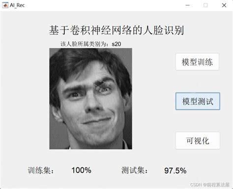 图像识别算法 Matlab基于卷积神经网络cnn的人脸识别算法神经网络orc识别 Matlab Csdn博客