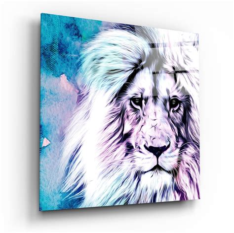 Lion Glass Wall Art That Home Shop