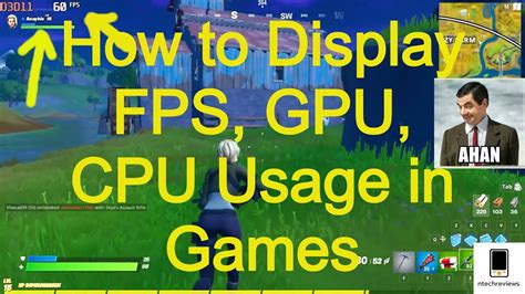 [hindi] how to display fps gpu cpu usage in games youtube