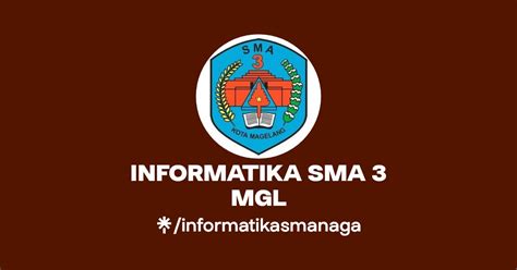 Informatika Sma 3 Mgl Linktree