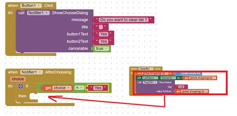 Confirm Delete List Mit App Inventor Help Mit App Inventor Community