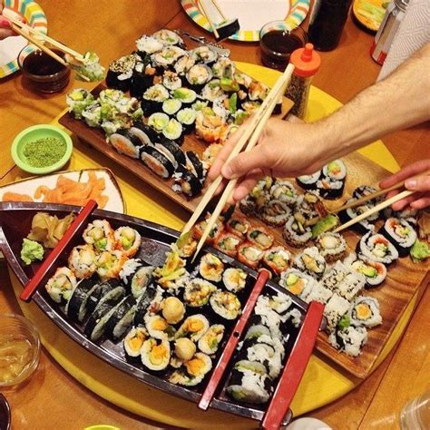 How To Throw A Sushi Party Make Homemade Sushi With Friends