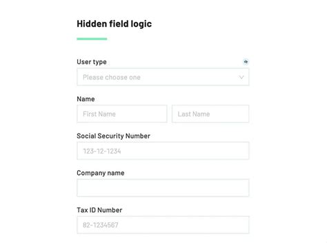 New Feature Hidden Webform Fields