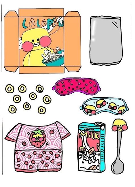 Paper Duck Adesivi Stampabili Dipinti Carini Idee Per Disegnare