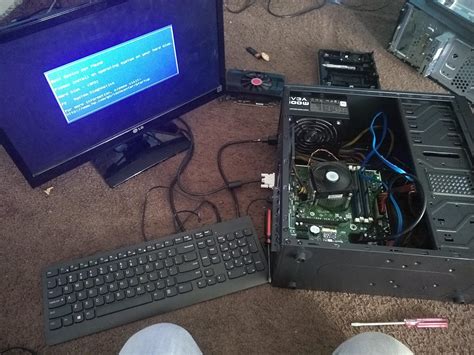 migrating to mobo that thinks there s no boot device from a pc that