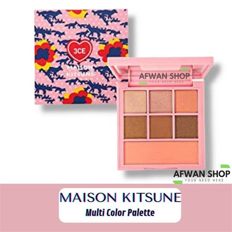 Maison Kitsune 3ce Multi Color Palette Eyeshadow Lazada Indonesia