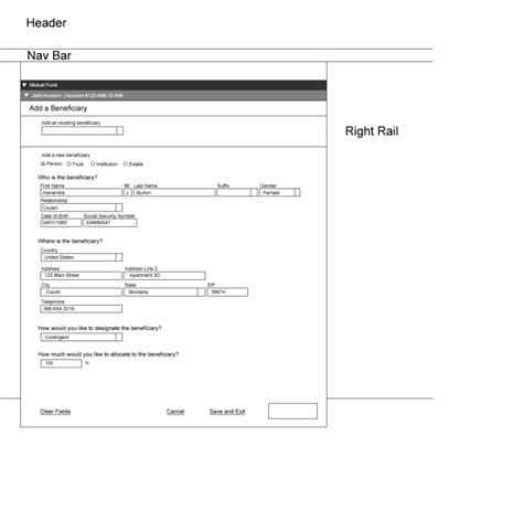 Wireframes For A Customer Workflow By Scott Williams At