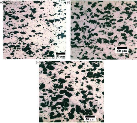 The Microstructure Of The Samples Containing A 10 Wt B 15 Wt