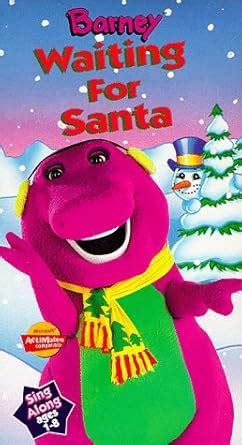 Barney Waiting For Santa Vhs Mx Películas Y Series De Tv