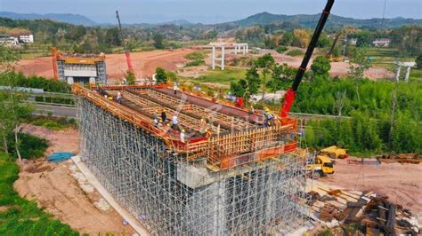 重庆梁平梁开高速公路建设任务完成过半 人民图片网