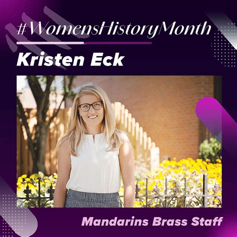 Womenshistorymonth Highlight Kristen Eck