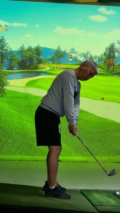 딱200미터 3번😱ㅋ golf 맛집 퍼터 골프 골프존nx 골프존 술방 골프존cc golfswing 혼술러