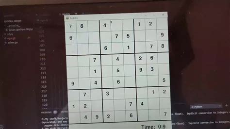Shrey Banugaria On Linkedin Pythonprogramming Pythondeveloper Python Pygame Sudoku