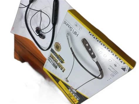 Black Wireless Neckband Earphones Mobile At ₹ 200piece In New Delhi