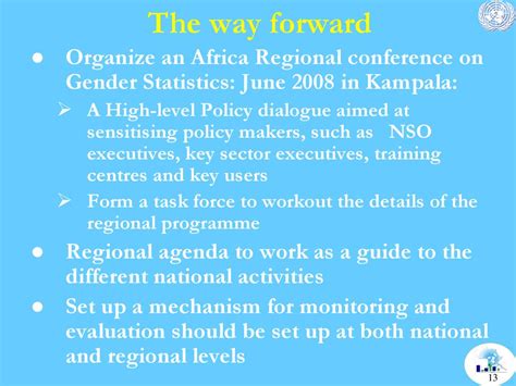 A Proposal For A Regional Gender Statistics Programme In Africa Ppt Download