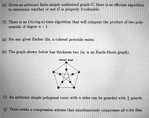 Given An Arbitrary Finite Simple Undirected Graph G There Is An