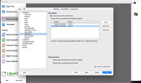 Base Issue No Java Installation Could Be Found English Ask Libreoffice