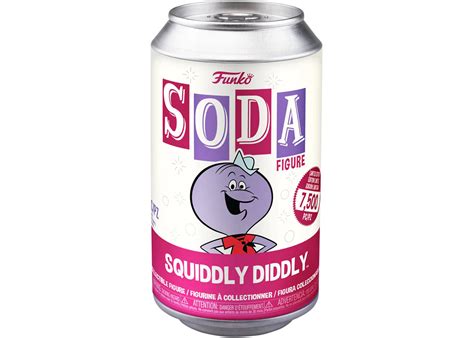 Funko Soda Squiddly Diddly Figure Sealed Can Es