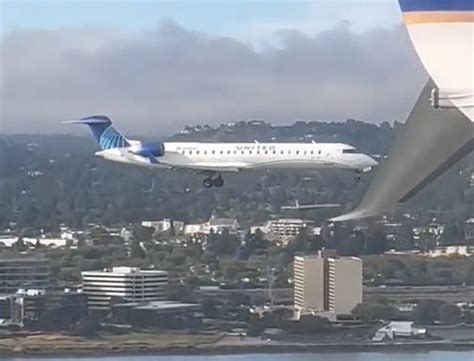 Optical Illusion Or Glitch In The Matrix Plane Looks Like Its Hanging