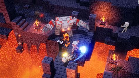 Minecraft Dungeons How To Beat The Redstone Monstrosity How To Play