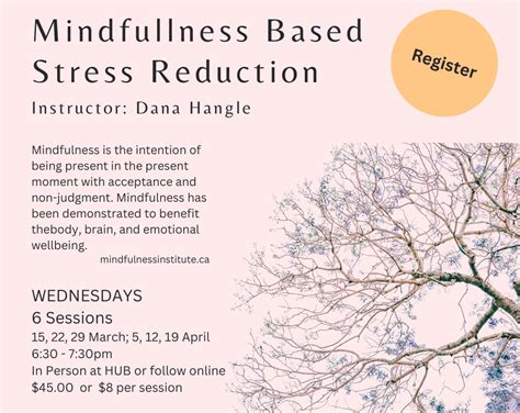 Mindfulness Based Stress Reduction The Lillooet Hub
