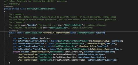 Identity Tokenproviders
