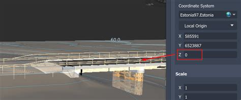 An Imported 3d Model Is Placed With An Elevation Offset In Infraworks