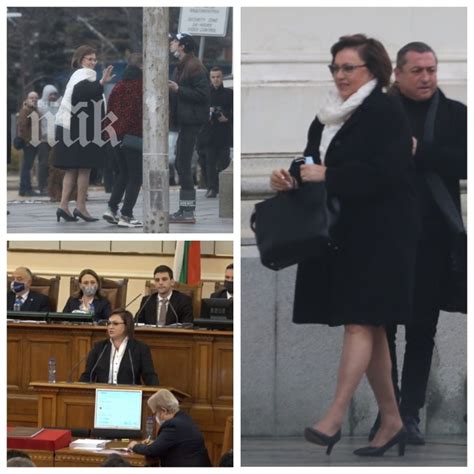 ХИТ КРАЙ ПАРЛАМЕНТА Ловци на автографи преследват Корнелия Нинова И охраната от министри не я