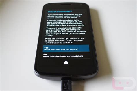 How To Unlock The Galaxy Nexus Bootloader