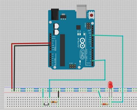 arduino de todo un poco ejemplo 2 encender y apagar un led con un botón con arduino arduino