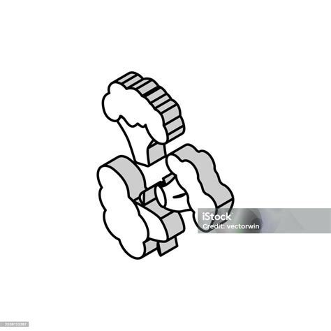 브로콜리 슬라이스 음식 컷 아이소 메트릭 아이콘 벡터 일러스트 레이 션 과일에 대한 스톡 벡터 아트 및 기타 이미지 과일 날기 등측투영법 Istock