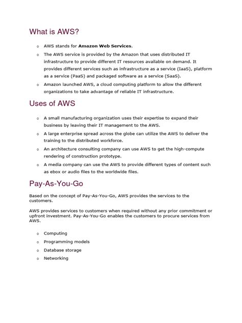 Aws Ec2 V1 Pdf Cloud Computing Amazon Web Services