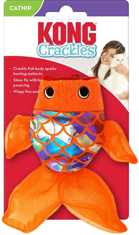 KONG Crackles Gulpz Cat Toy With Catnip Chewy Com