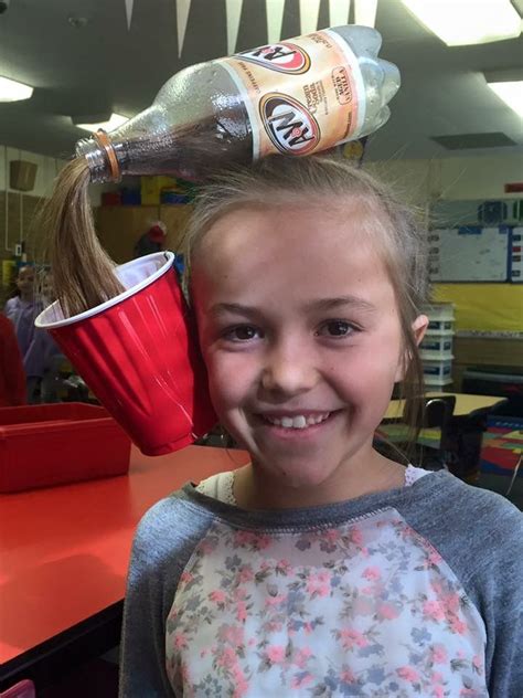 Wacky Hair Ideas For Adults Crazy Hair Day Ideas Soda Bottle Fun