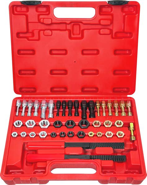 Szsyd 42pcs Thread Chaser Set Thread Restorer Kit Includes 21 Rethreading Dies 19