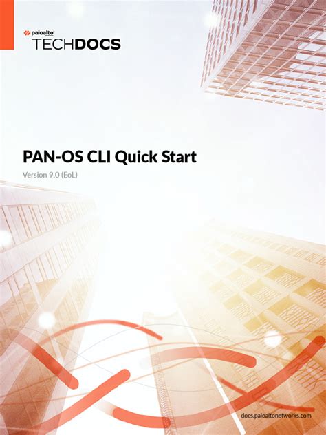 Pan Os Cli Quick Start Pdf Command Line Interface Secure Shell