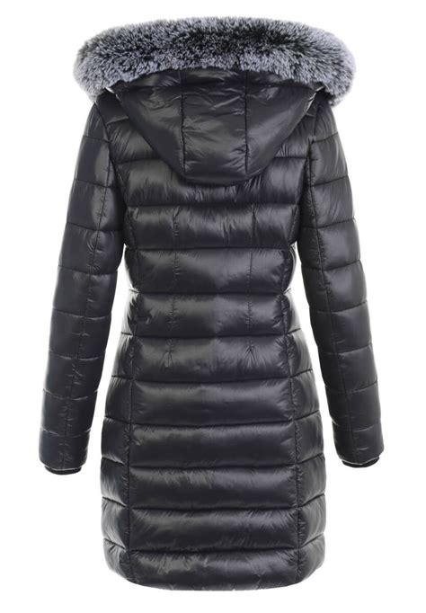 Damska Kurtka Ortalionowa D Uga Laura Czarna Sklep Internetowy Brendi Pl