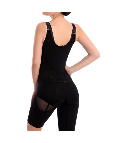 Womens Full Body Shaper Waist Cincher Thigh Reducer Bodysuit Shapewear