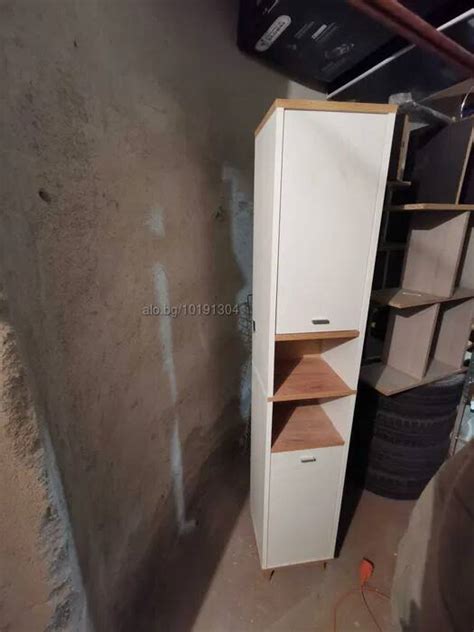 Висок шкаф за баня от лидъл Шкаф за баня Всичко за банята Пловдив Шкафа е използван ня