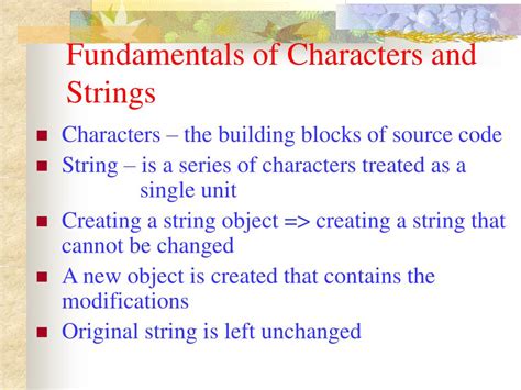 Ppt String Handling Powerpoint Presentation Free Download Id1830795