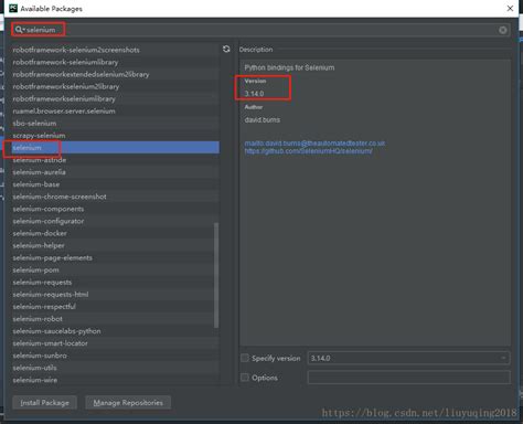 Pycharm中导入seleniumpycharmselenium Csdn博客