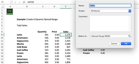 Dynamic Ranges In Excel A Step By Step Guide Mike S F Finance