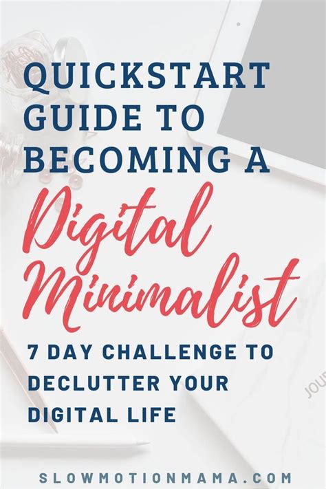 Digital Decluttering Challenge A Quickstart Guide To Becoming A