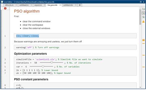 Aymene Bacha On Linkedin Matlab Livescript Productivityboost
