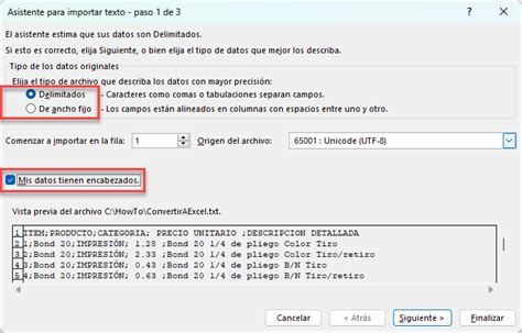 Cómo Abrir un Archivo de Texto txt en Excel y Google Sheets Automate Excel