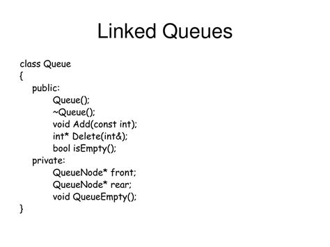 ppt queue definition powerpoint presentation free download id 3203579
