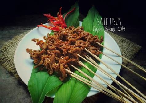 Resep Sate Usus Khas Angkringan Oleh Putri Dapur Ryuna Cookpad