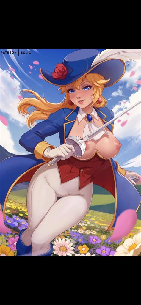 Sword Fighting Peach Rmushroomkingdomwaifus